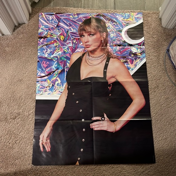 Taylor Swift | Accessories | Taylor Swift A Double Sided Poster Mtv ...